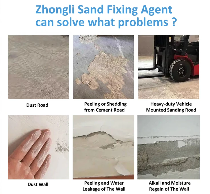 Strong Permeability Sand Fixing Agent Good Sealing Wall Protection ...