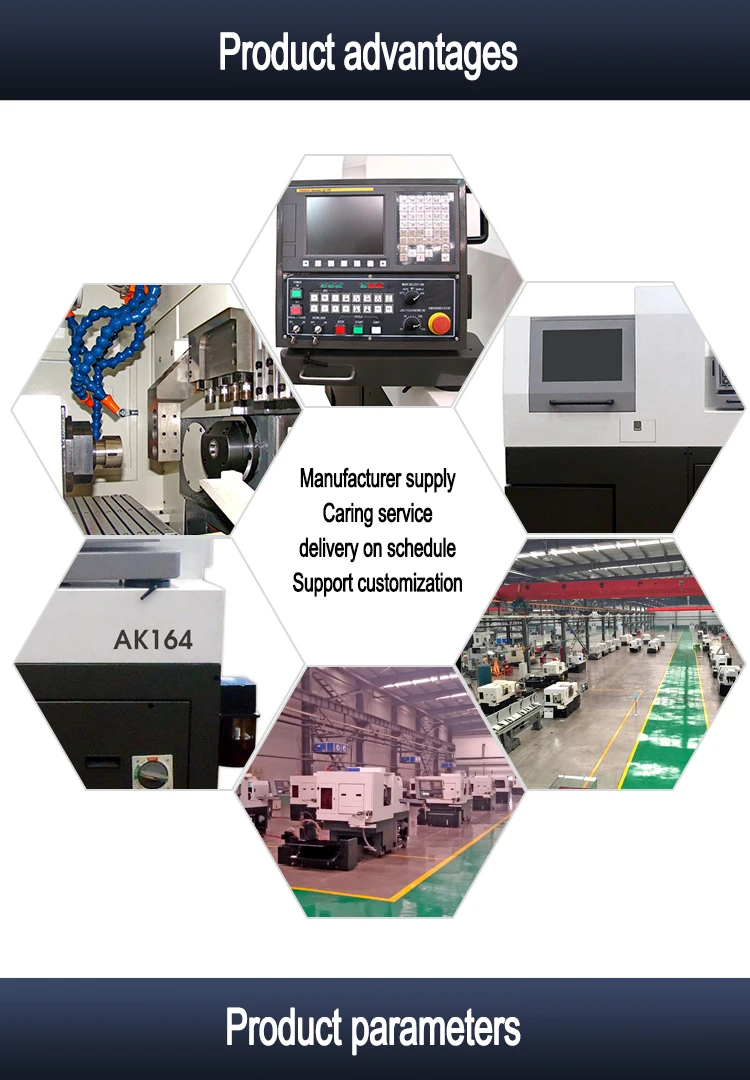 Swiss Type Lathes Cnc Slitting Lathes 5 Axis Spindle Lathes Price With Feeding Bar - Buy ...