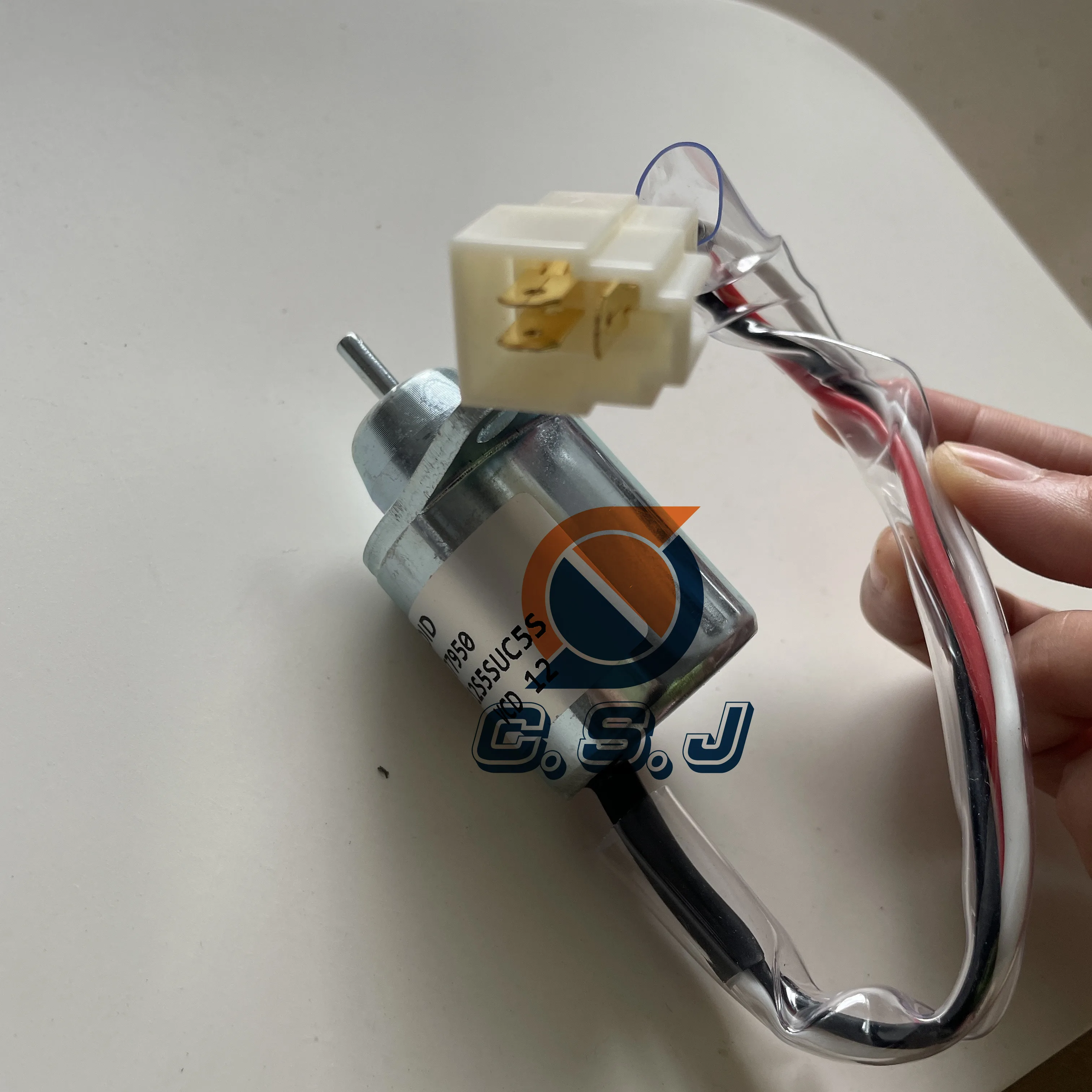 Fuel Shut Off Solenoid Valve 119653-77950 119233-77932 For Yanmar ...