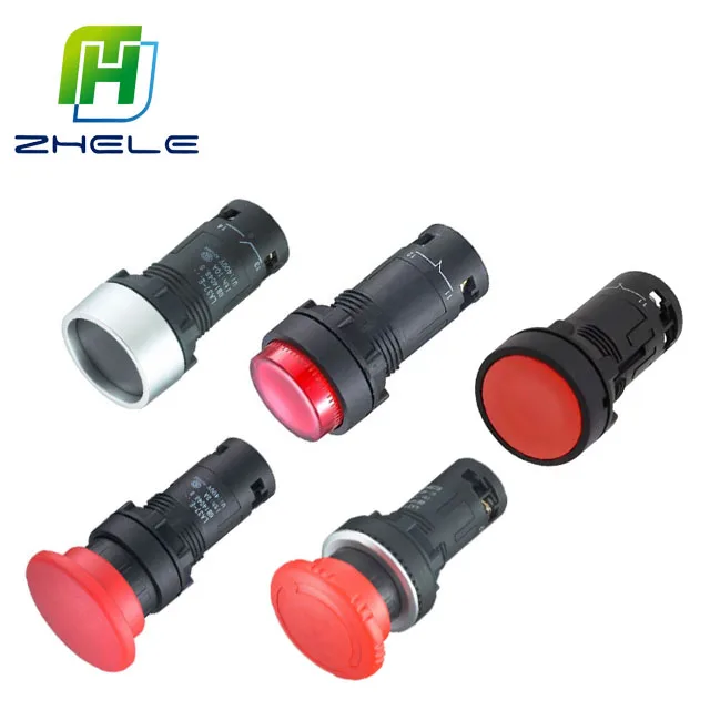 Integrated Emergency Stop Button Switch 22mm Emergency Stop Xb7-ec ...