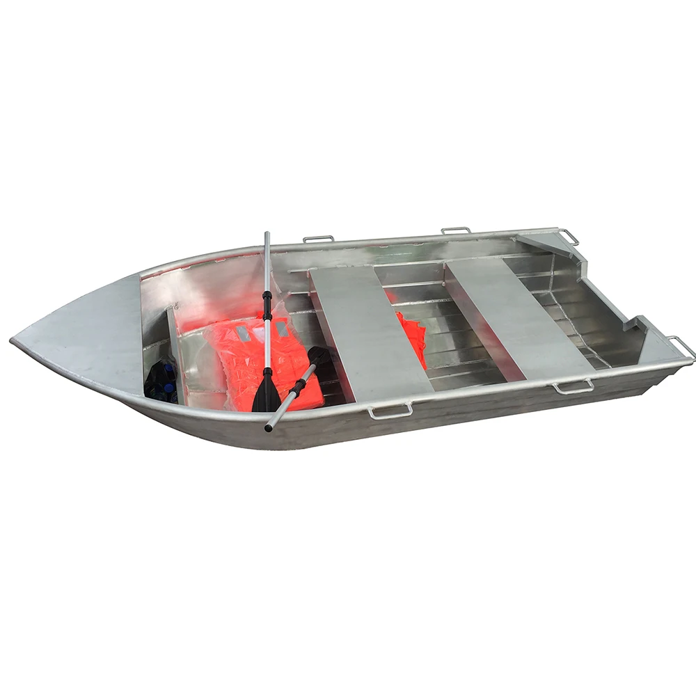 New 4m Lightweight Aluminum Fishing Boat for One Person - Outboard ...