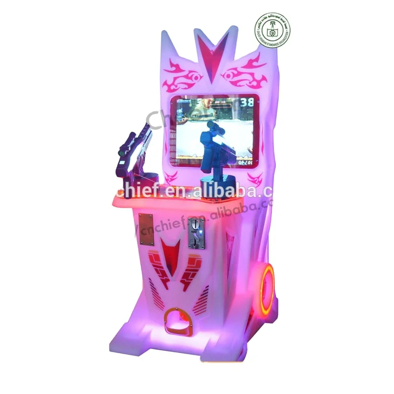 Kiddie Amusement Arcade Machines Strike Shooting Video Prize ...