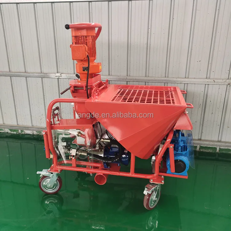 Fully Automatic Plaster Sprayer - Efficient Mortar Application