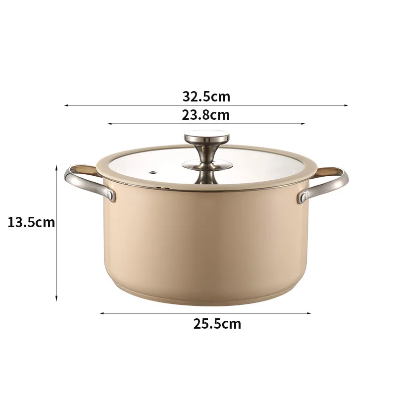 Modern Kitchen Korean Stainless Steel 304 Double Bottom Pot Set With ...