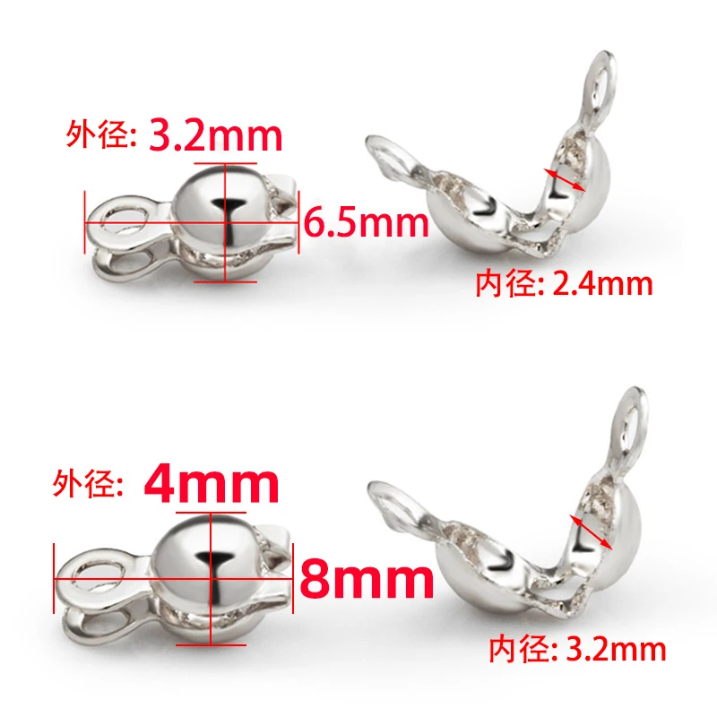 DIY Connector Clasp for Jewelry - Stainless Steel & Crimps