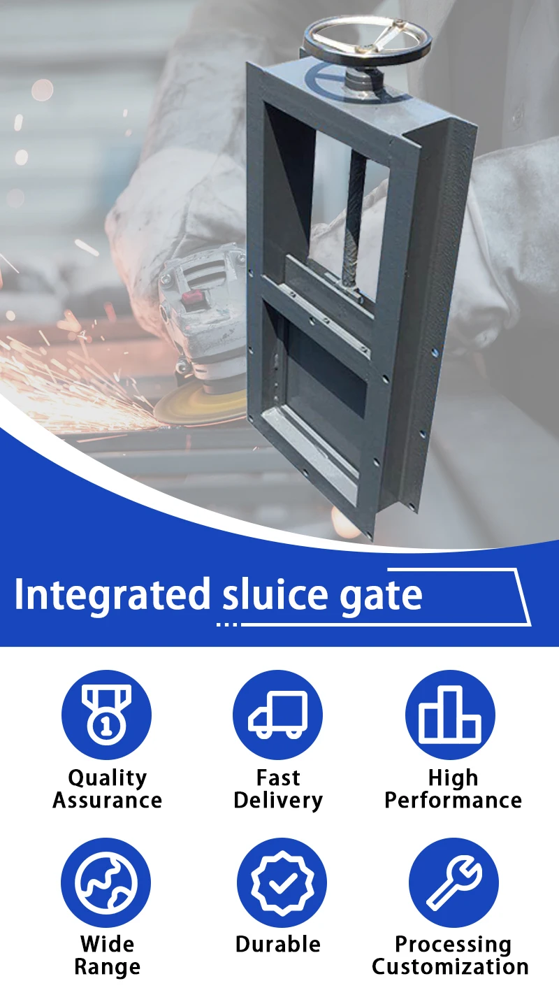 High Quality Cast Steel/stainless Steel Sewage Treatment Gate Hydraulic ...
