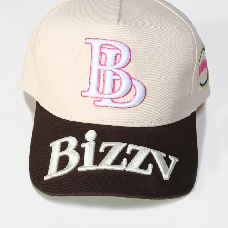 Custom 5 Panel a Frame Hat Cap Manufacturer - Cotton Gorras