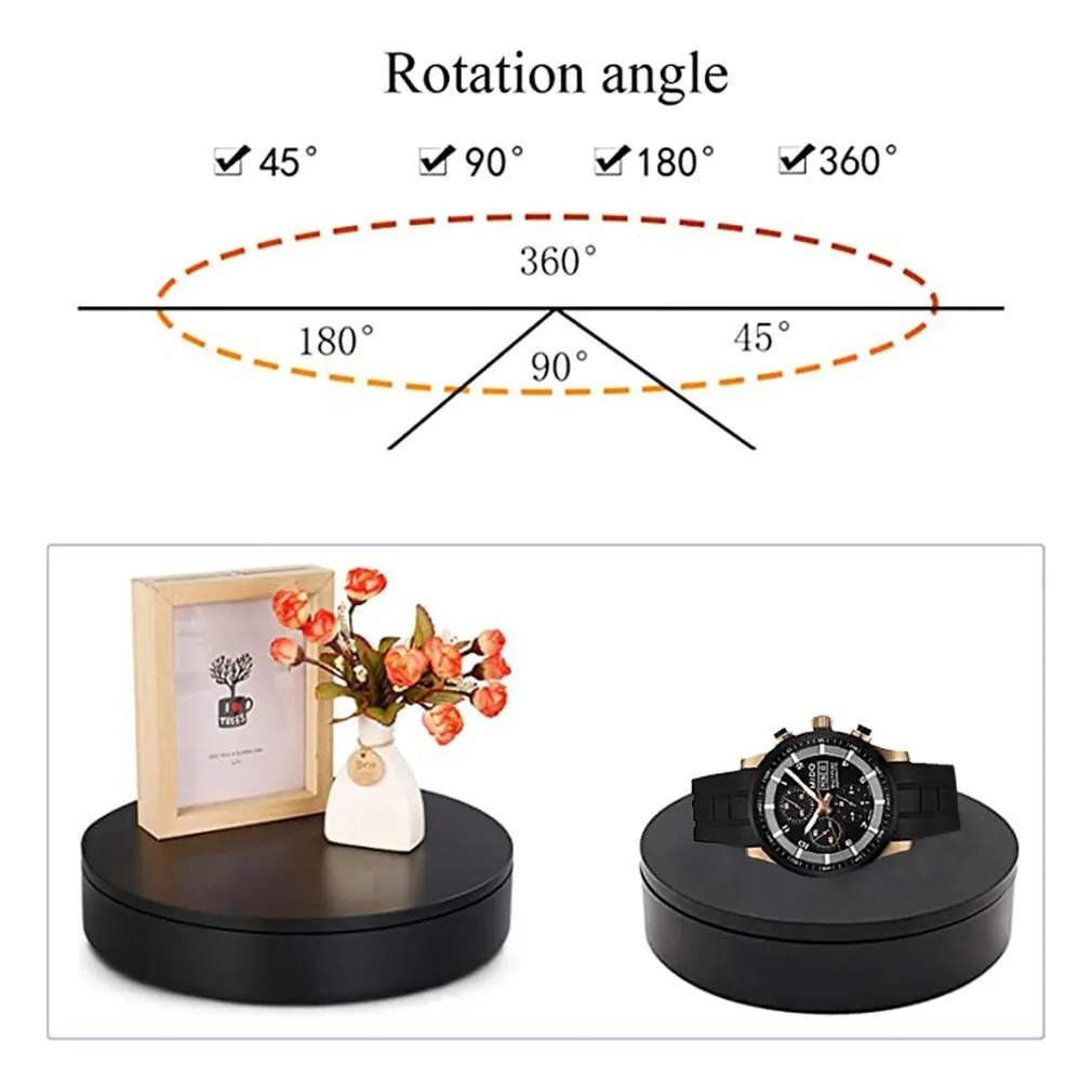 3 Speeds Electric Rotating Display Stand - Versatile & Stylish