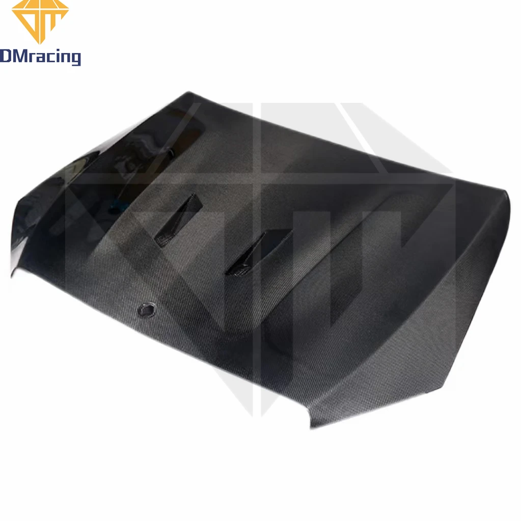 Black Series Style Carbon Fiber Hood Bonnet For Mercedes Benz C-class ...