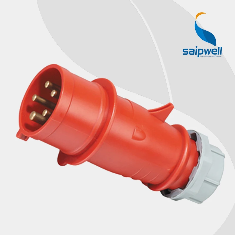 Saipwell IP67 4P 16A CEE/IEC Industry Socket & Connector Marine ...