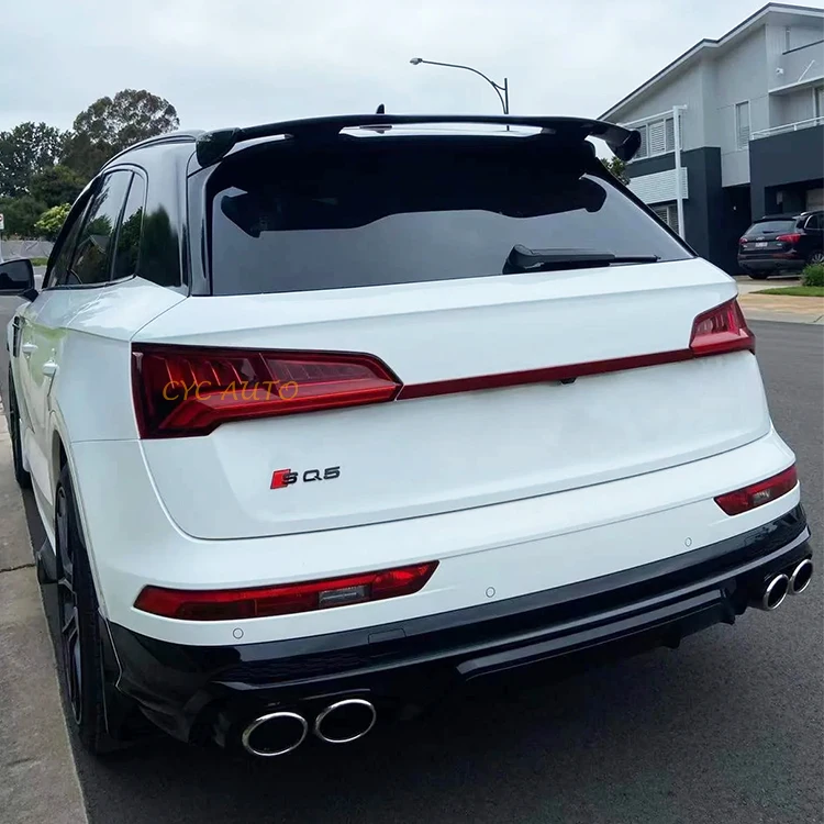 Rear Bumper Diffuser Upgrade for Audi Q5 - SQ5 Sline Look