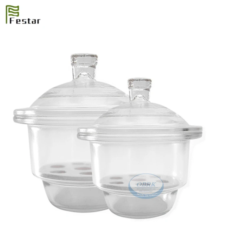 Lab Glass Desiccator Jars - Efficient Vacuum Desiccators