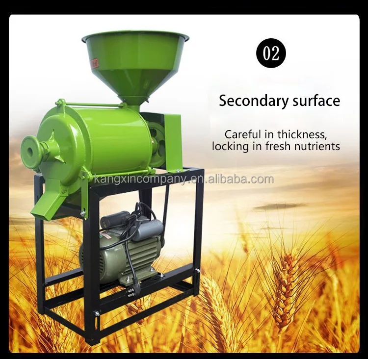 Industrial Corn Grain Grinding Making Maize Milling Pulverizer Home ...