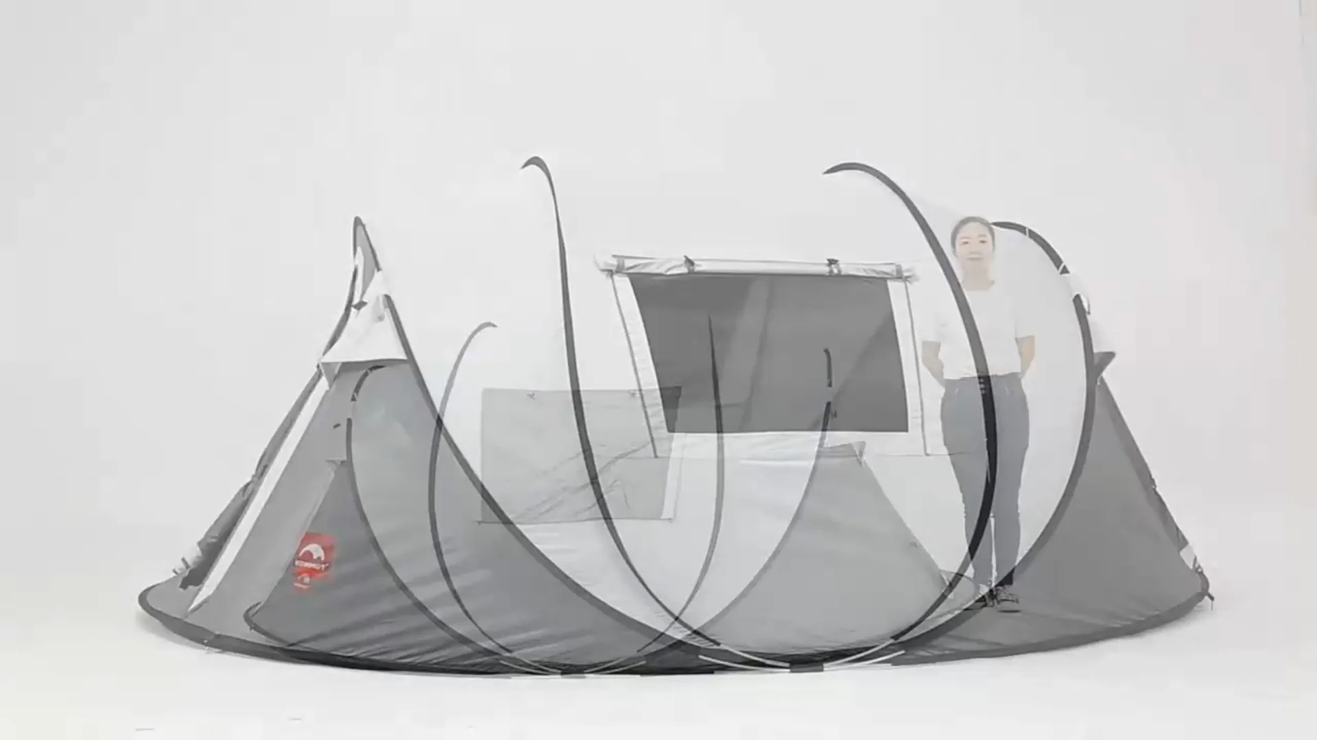 High Quality Large Space Automatic Pop Up Camping Tent Large Waterproof ...