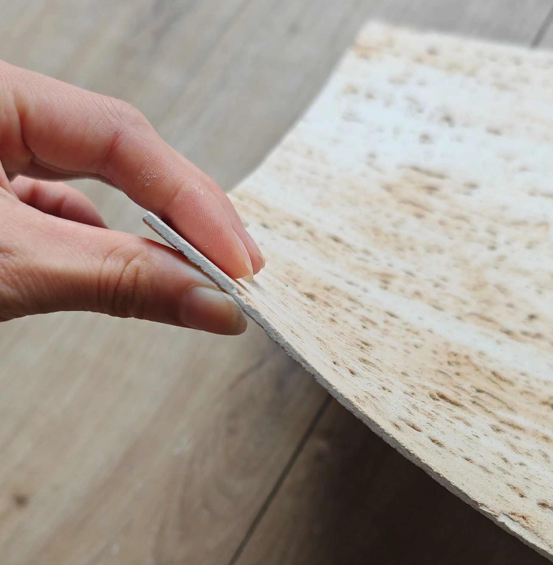 RCL Flexible Stone Veneer Travertine Sheet MCM Cladding