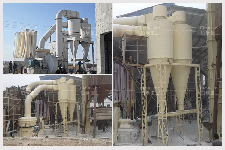 Industrial Collector Fine Powder Cyclone Air Classifier Separator ...