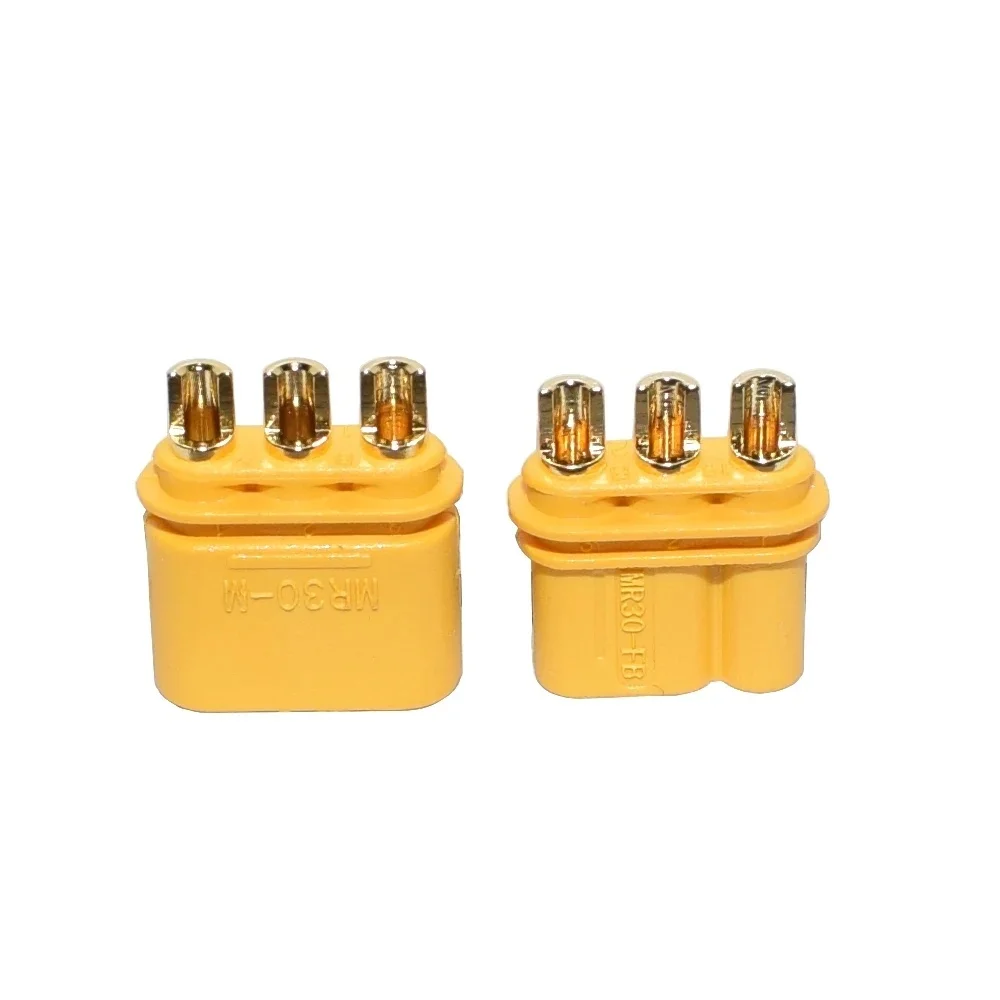 Amass Mr30 Male Mr30 Female Connector Plug With Sheath High Current ...