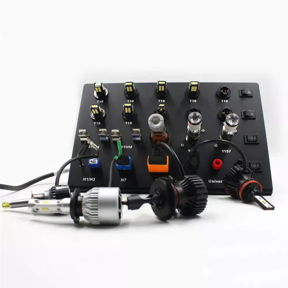 265v To 12v Test Board For Car T10 W5w Festoon C5w T20 7443 1156 1157 ...