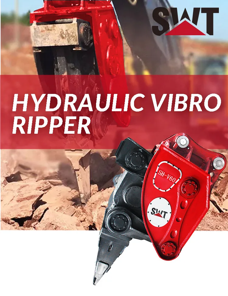 20 Ton Excavator Hydraulic Xcentric Ripper Vibro Ripper For Ex200 - Buy ...