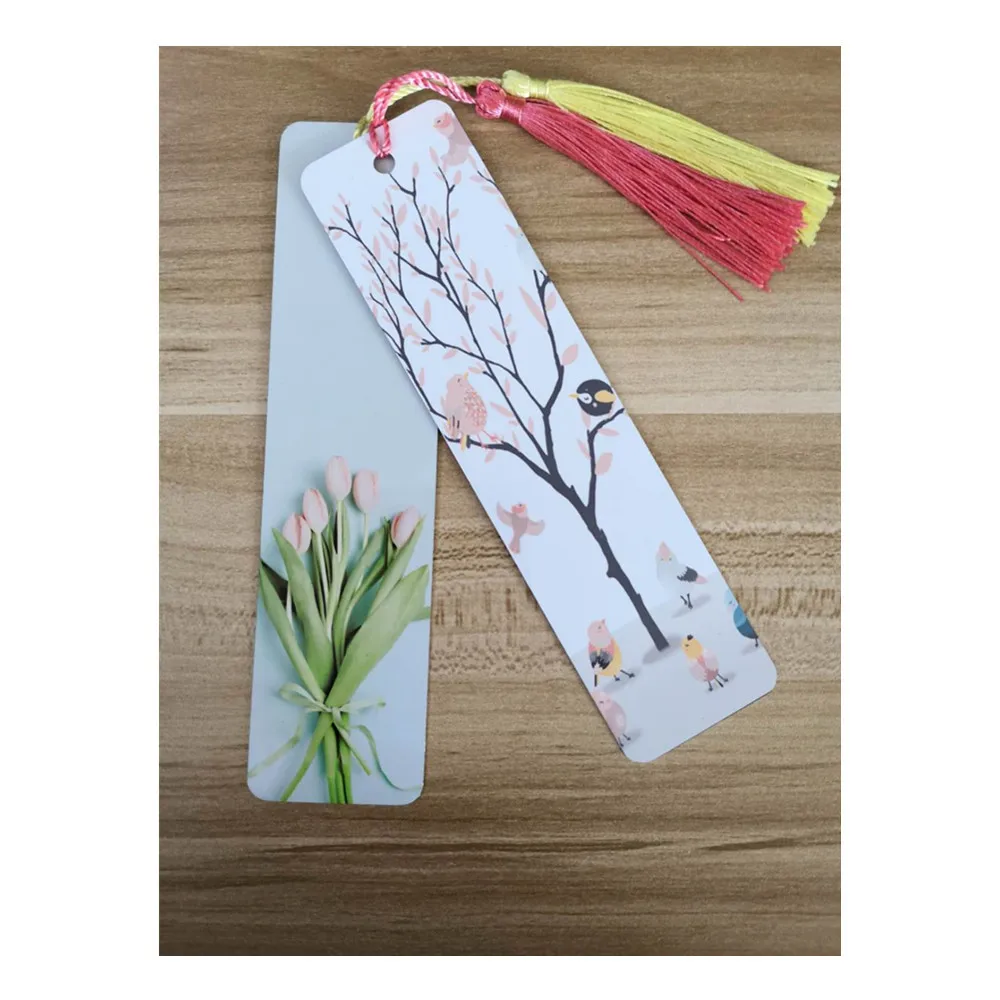 Custom Blank Sublimation Bookmark Metal 15x3.8cm Large Aluminium ...