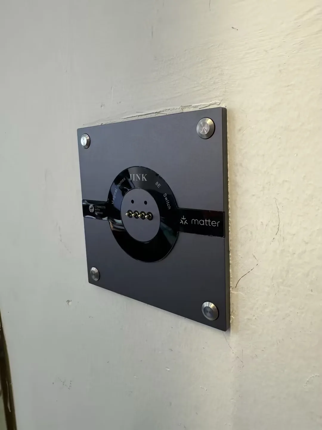 Matter Jink 8e Smart Home Wall Switch Matter Thread Magnetic Wall ...