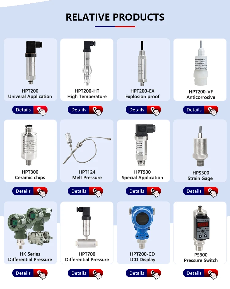 4-20ma Modbus Gas Air Oil Fuel Hydraulic Ceramic Piezoresistive ...