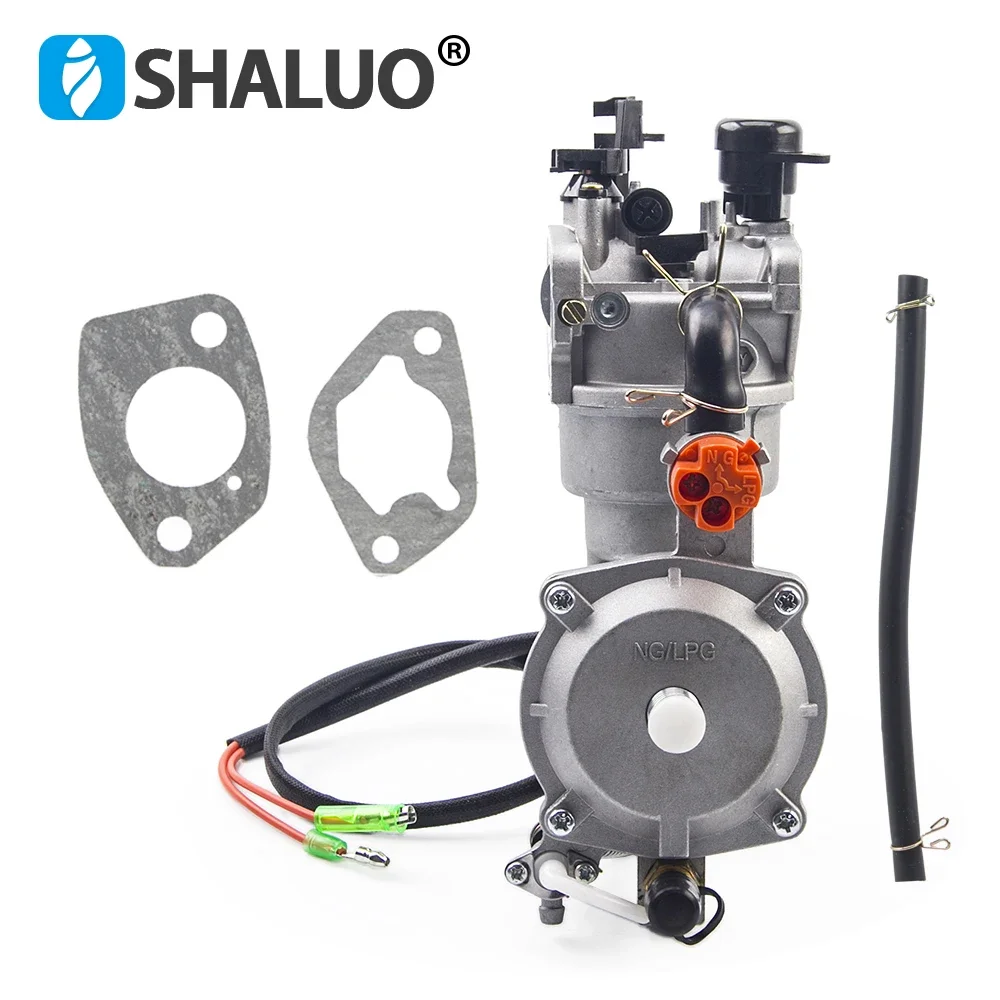 Updated Auto Choke Lpg Dual Fuel Carburetor Ng Conversion Kit For 5kw 6 ...