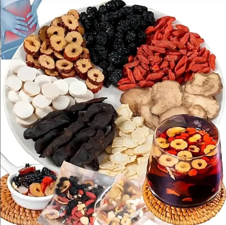 Men's Power Energy Tea Chinese Ginseng Five Treasure Kidney Cleanse ...