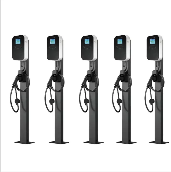 16a To 32a 11kw 2 Plug Car Charger 3 Phase 220v Wallbox Charge Pile Car ...