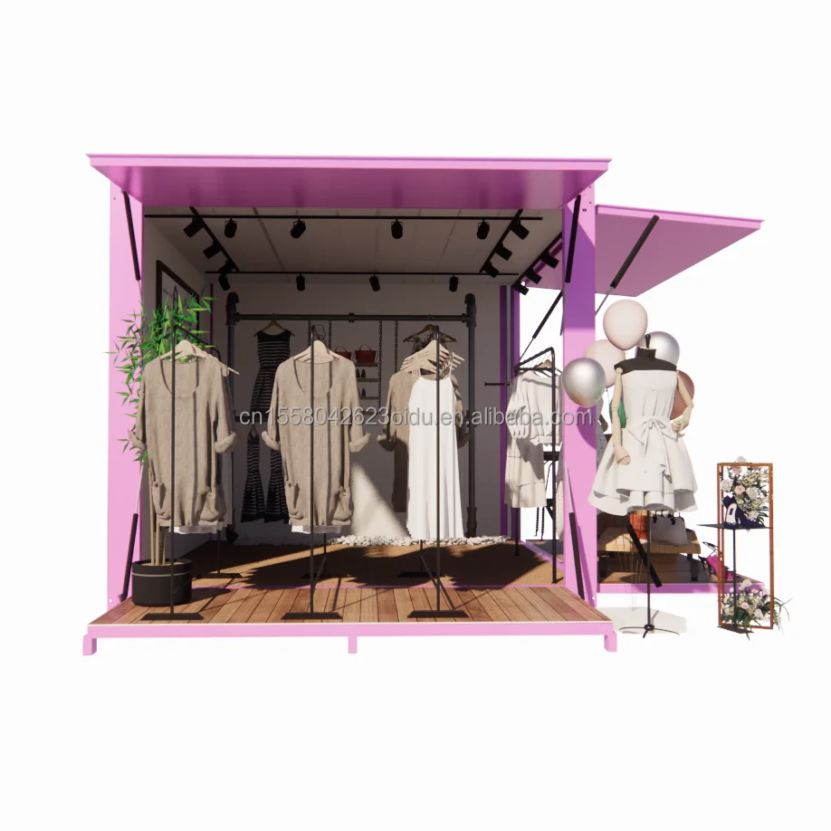 10-Foot Pop-Up Prefabricated Expandable Fire Resistant Waterproof ...