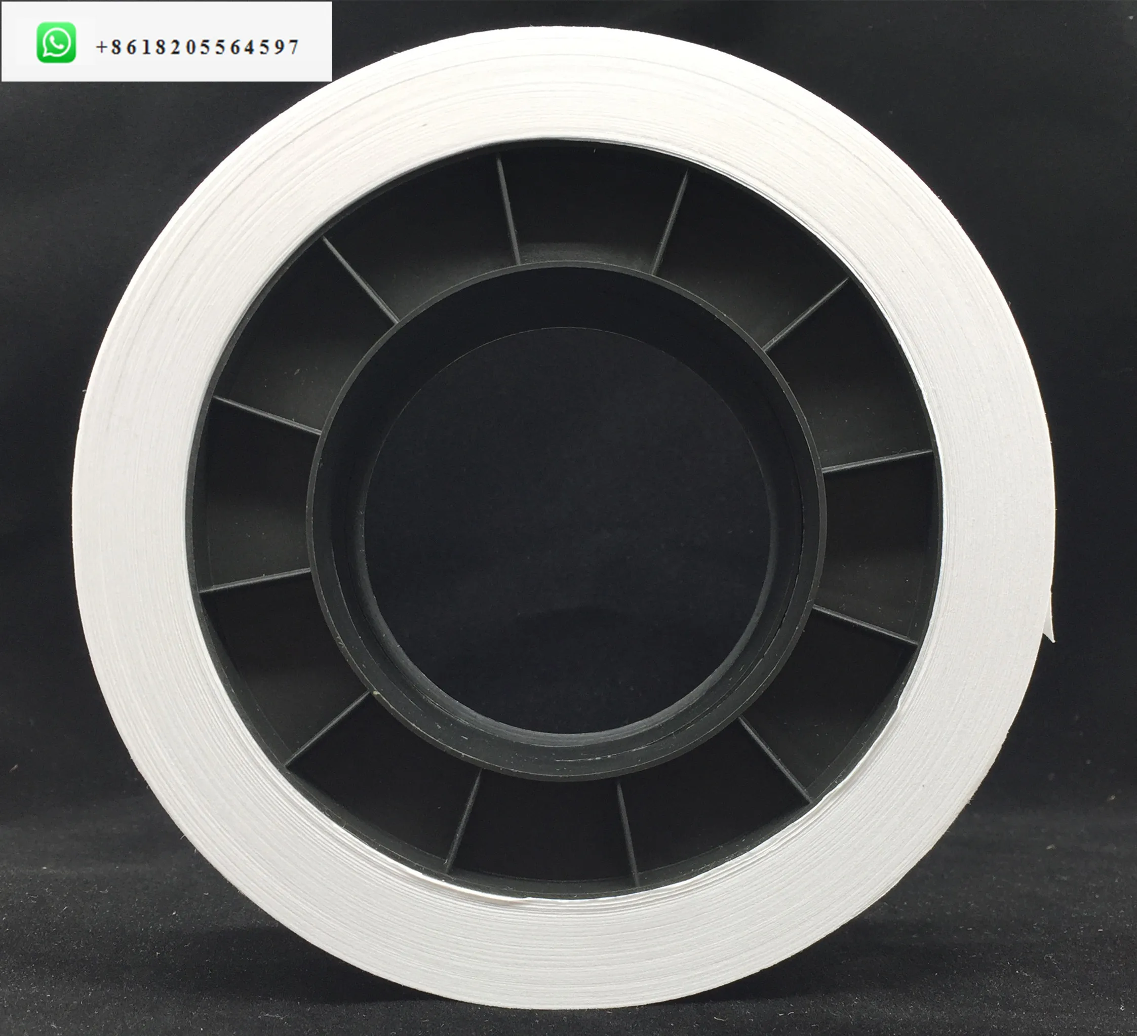 Heat Adhesive One Side Coated Paper Banding Roll White Paper Banding ...