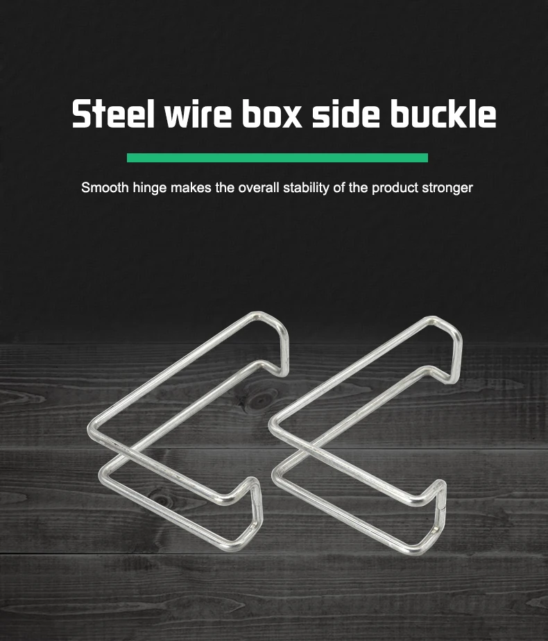 Crate Spring Lock Wire Crate Clips - Secure Wooden Boxes