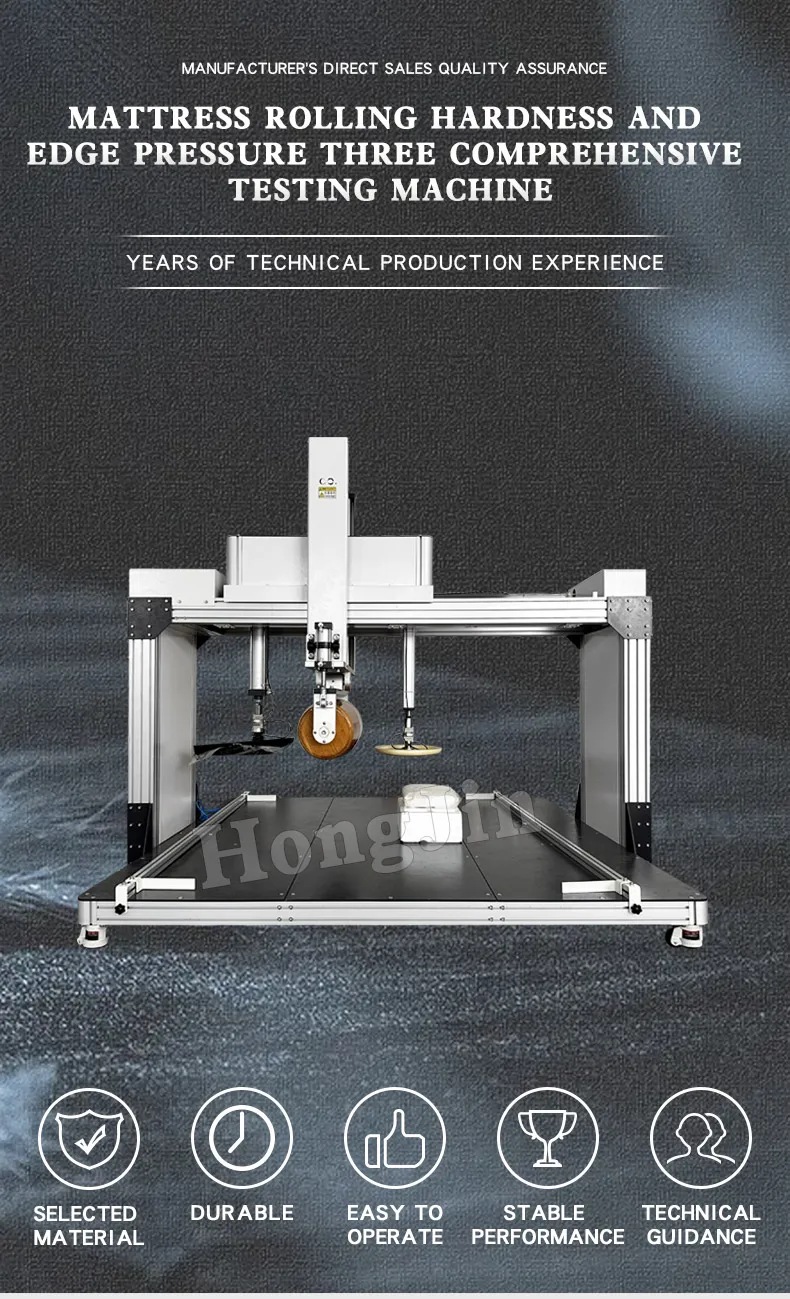 Mattress Rolling Hardness And Edge Pressure Three Comprehensive Testing ...