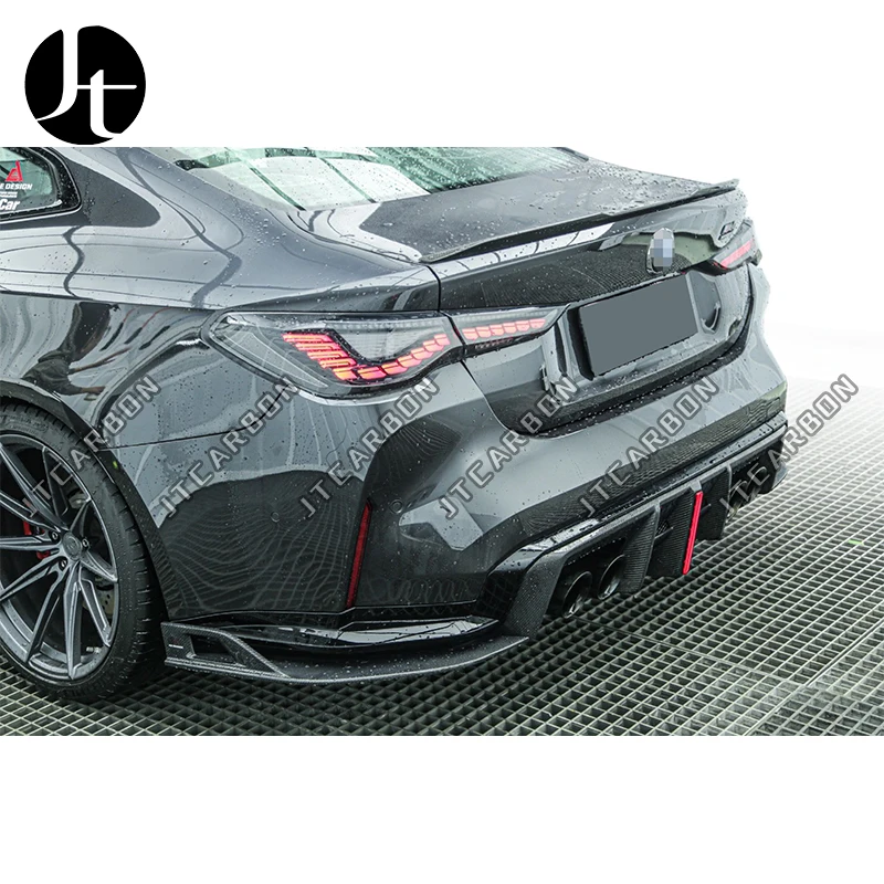 Carbon Fiber Rear Bumper Diffuser Lip Rear Lip for BMW G80 M3 G82 G83 ...