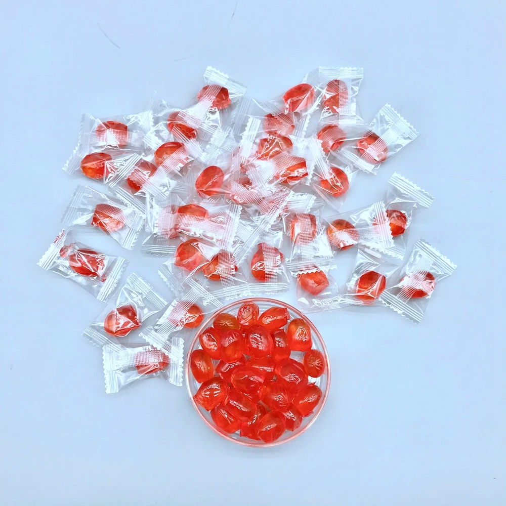 Custom Fruit Flavored Ball Candy Liquid Jam Filling 3d Gummy Ball Candy ...