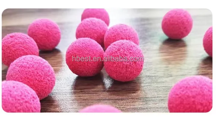 DN125 Sponge Ball for Pipe Cleaning Putzmeister Concrete Pump Cleaning ...