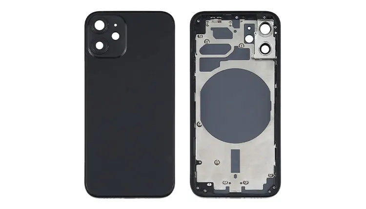 Back Cover Housing Replacement For Iphone 12 Full Battery Cover Housing ...