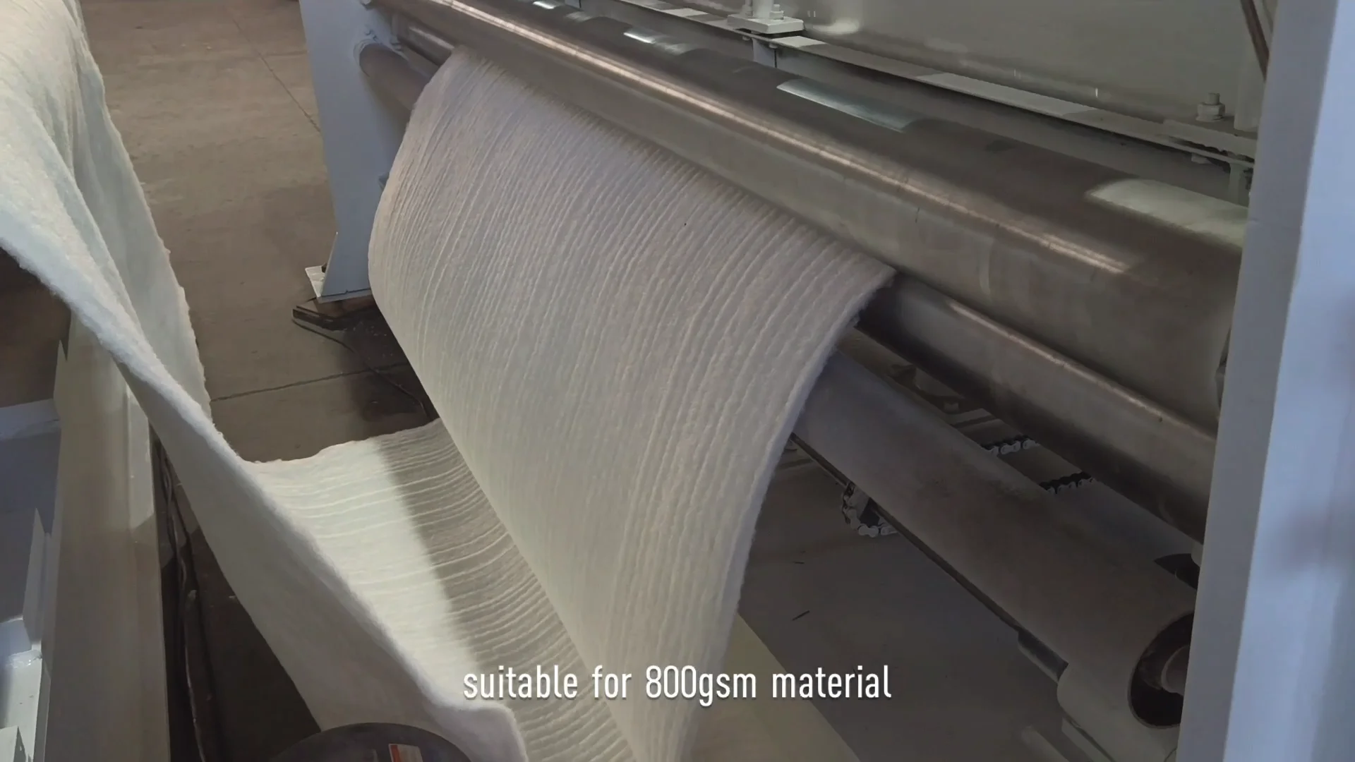 Wool Felt Nonwoven Production Line Needle Punched Felt Machine - Buy ...