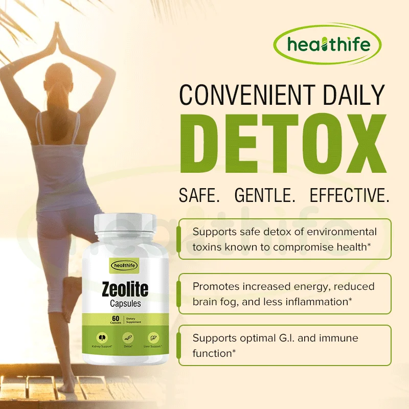 Dietary Supplement - Heavy Metal Detox with Zeolite Capsules