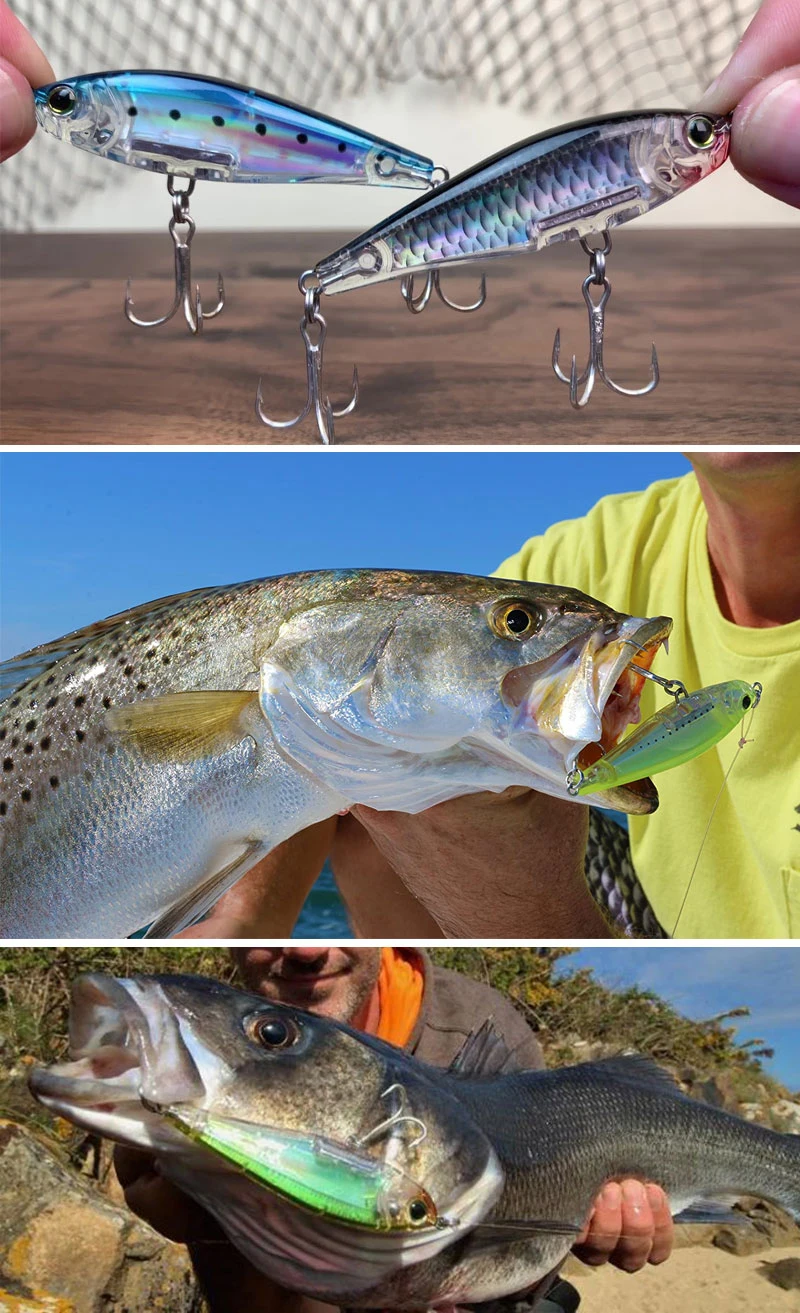 110mm 30g 3D Inshore Twitch Bait - Saltwater Trout Lures