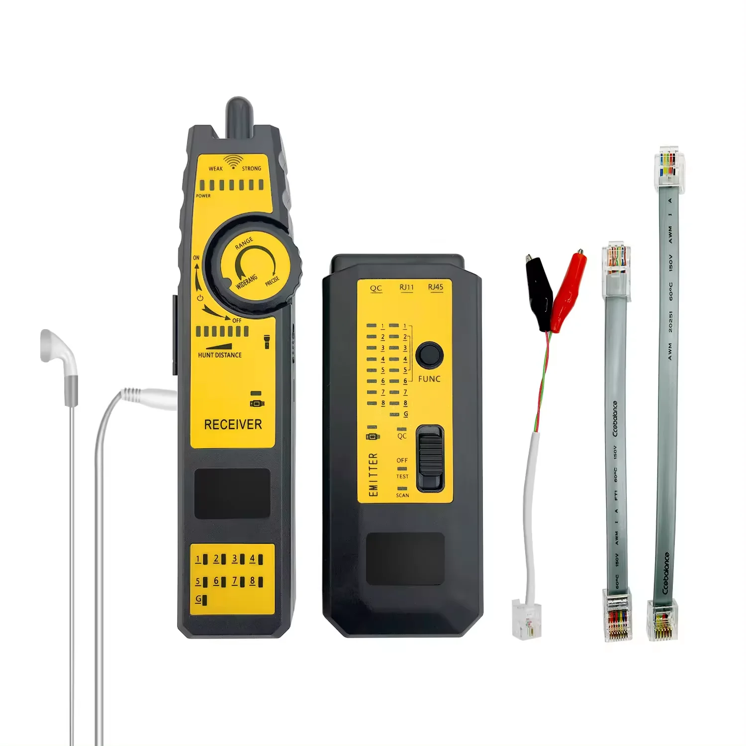 Network Tester Cat6 Cat7 Rj45 Cables Tracker Wire Trace Network Cable ...