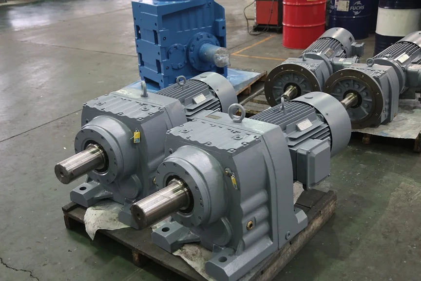 R Series Gearbox - Efficient Helical Gear Motor Solutions