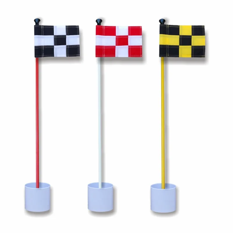 Golf Flagstick - Durable Fiberglass Pole with Custom Logo