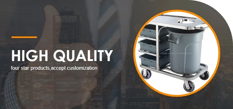 GNF Dirty Plate Collect Commercial Restaurant Kitchen Trolley