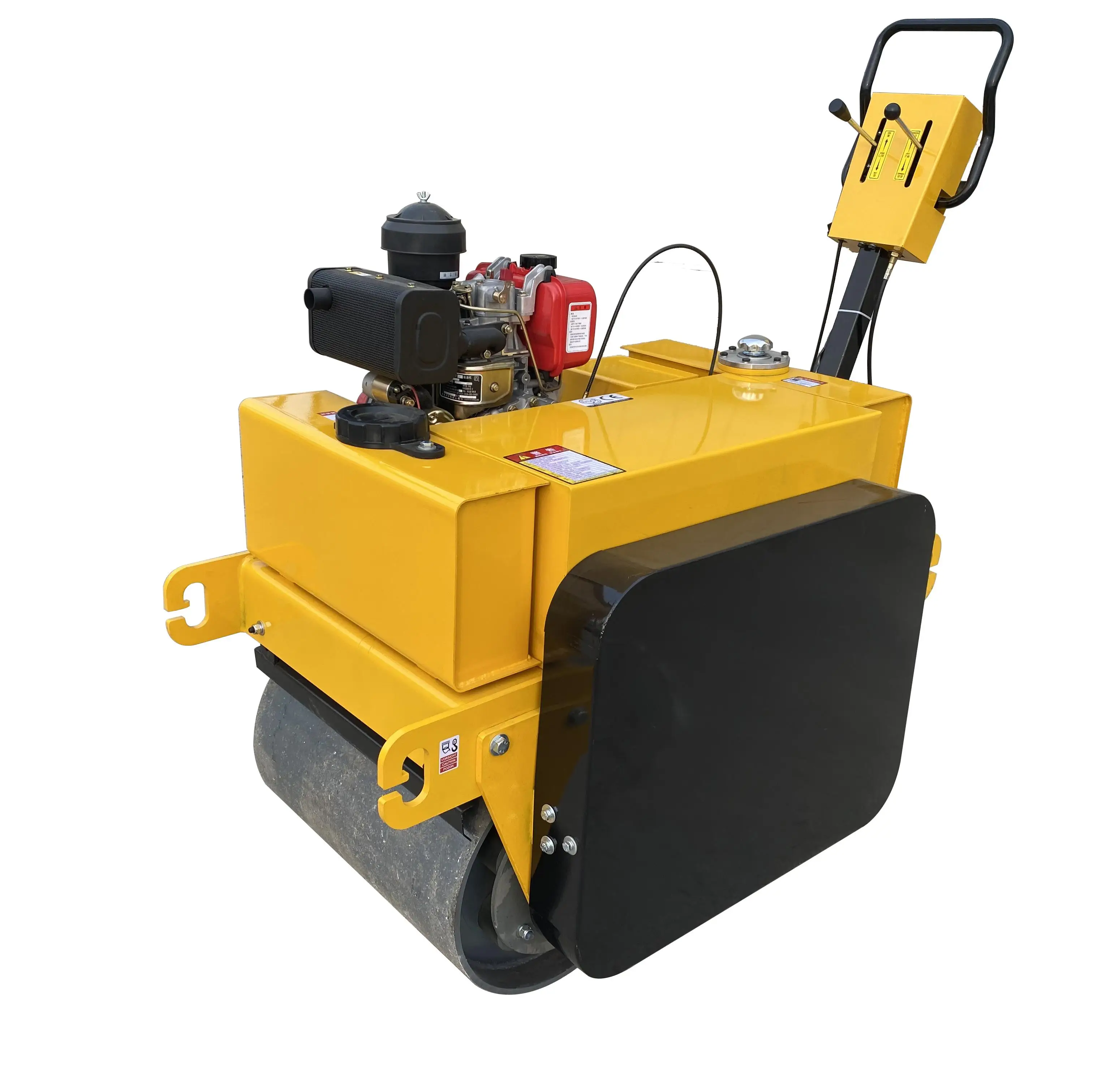 Mini Road Roller Compactor Factory Single Drum Hand Compactor Road ...
