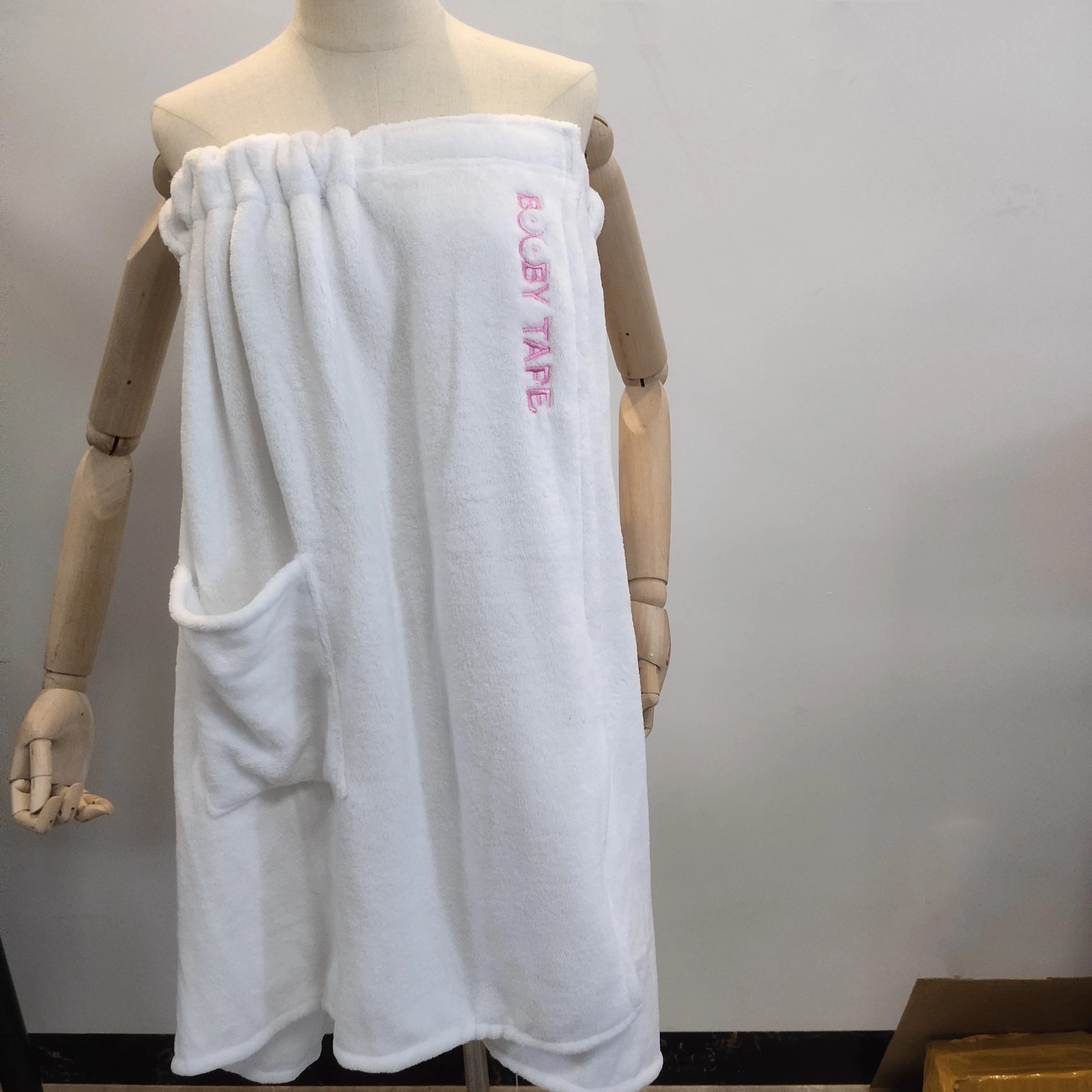 Spa Body Towel Wrap - Elegant & Super Soft Bath Robe
