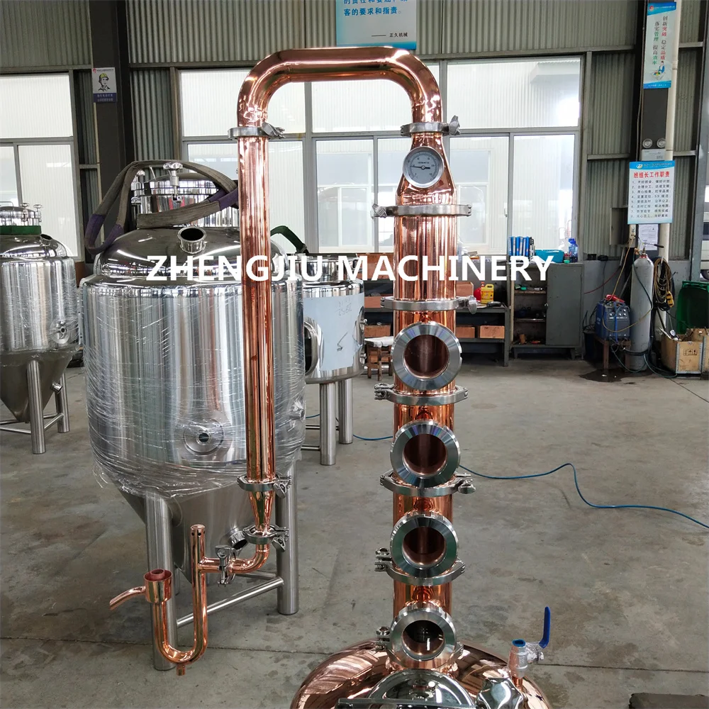 ZJ 200l Double Wall Boiler - Efficient Moonshine Stills