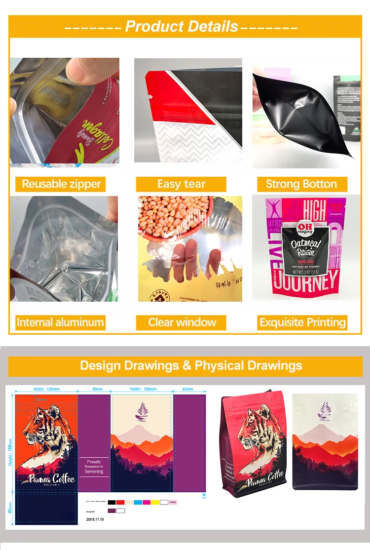 Stick Pouch Powder Aluminum Foil Sachet Packaging Back Seal Small Heat ...