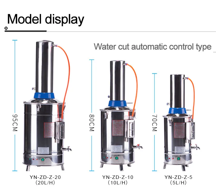 Water Distillation System High Efitness Water Distiller Machine 20l/h ...