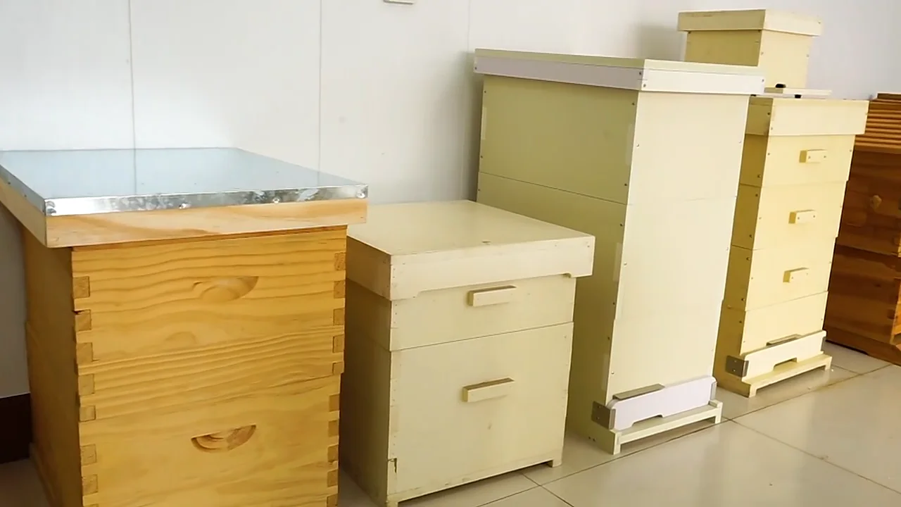 3-layer Beehive Plastic Bee Hive Langstroth 10-frame Hives - Buy 3 ...